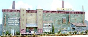 5 Realistic HO Scale Background Buildings - James Model Trains