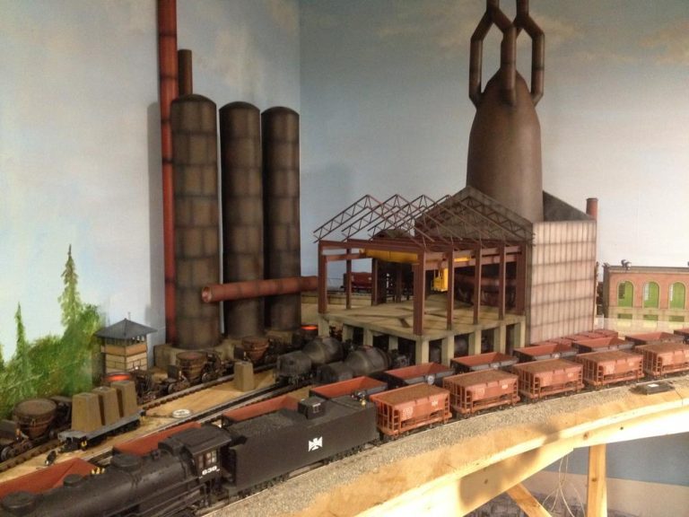3 Incredible HO Scale Steel Mill Buildings - James Model Trains