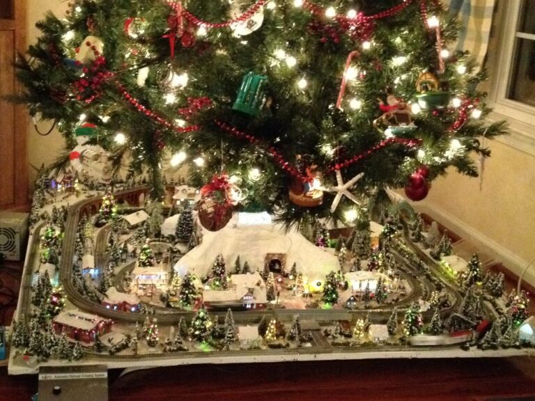 Christmas Tree Train Layouts Plans - James Model Trains
