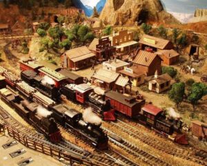 Old West Town Model Railroad Layout Ideas - James Model Trains